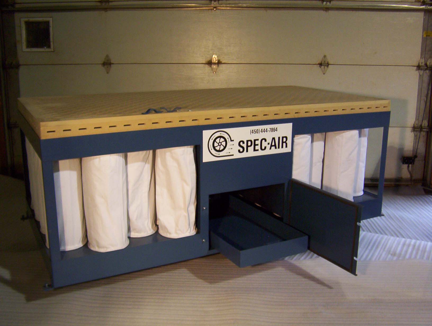 Spec Air - large Sanding Table Dust Collector